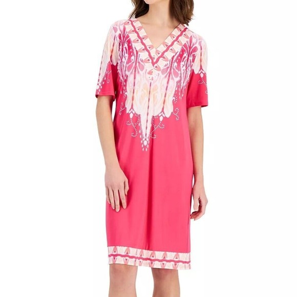 JM Collection | Dresses | Nwt Jm Collection Womens S Medallion Marvel ...